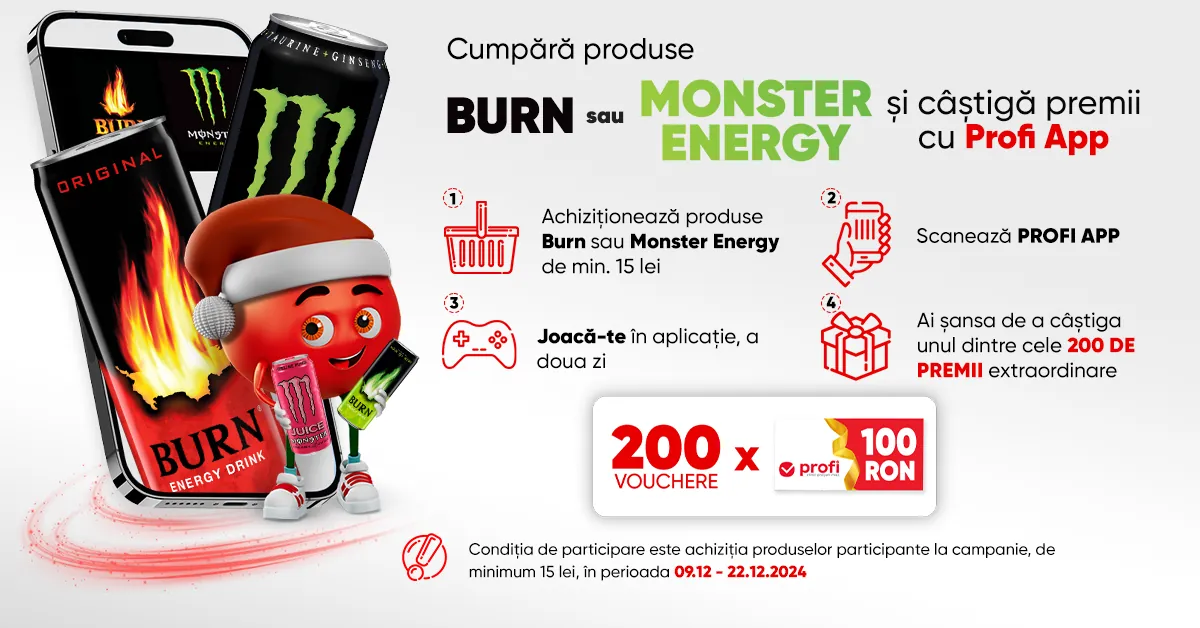buy-and-win-burn&monster | Supermarket Profi Romania